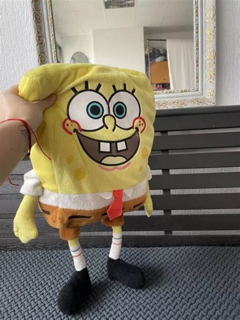 Rare Spongebob Squarepants Large Soft Stuffed Plush Toy 47cm 18” Fun