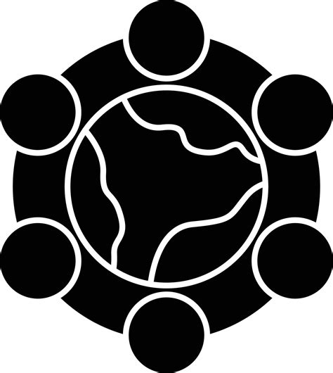 Unity Glyph Icon Vector Art At Vecteezy