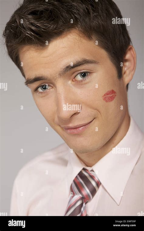 Lipstick Kiss Mark On Cheek