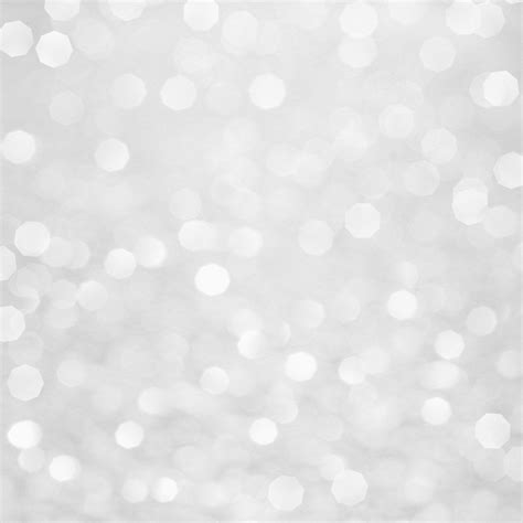 7ft X 5ft Silver Bokeh Twinkly Lights And Stars Christmas Background
