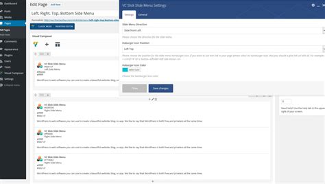 Slick Slide Menu Addon For Wpbakery Page Builder By Themeofwp Codecanyon