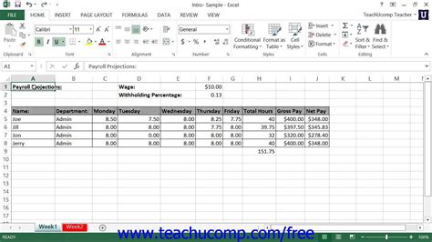 Excel 2013 Tutorial About Excel Microsoft Training Lesson 11 Youtube