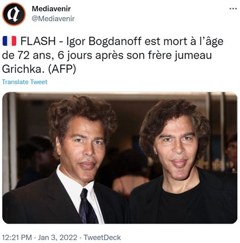 Igor Bogdanoff Has Died Bogdanoff Twins Know Your Meme
