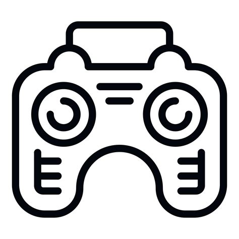 Game Joystick Icon Outline Vector Online Game 16158510 Vector Art At Vecteezy