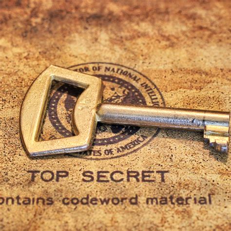 Unlock Classified Documents And Secret Case Files Black Box Vault