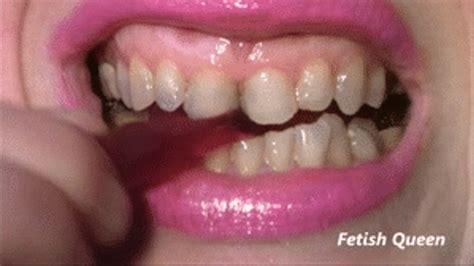 Dirty Teeth Bite Gummy Bears Fetish Queen Clips4sale