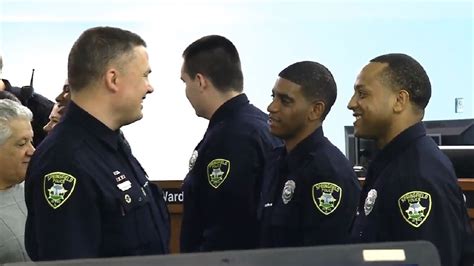 Springfield Police Department Swears In Seven New Officers Wics
