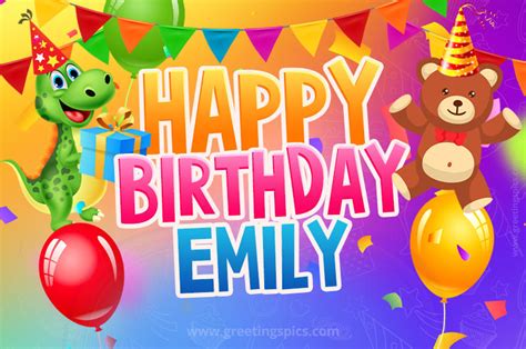 Happy Birthday Emily Images