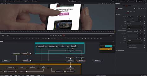 Screen Replacement In Davinci Resolve Fusion Compositing Lowepost
