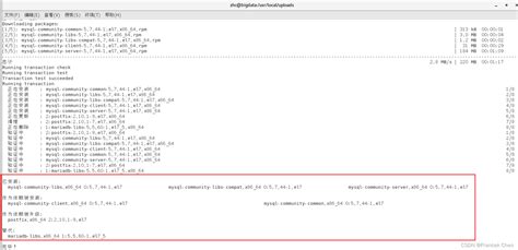 在linux系统中安装mysql数据库linux安装mysql数据库 Csdn博客