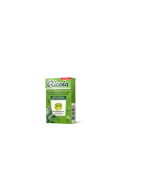 RICOLA CARAMELOS SIN AZUCAR MENTA MONTAÑA 50GR Online