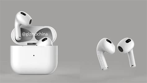 Leaked Airpods 3 Renders And Photos Show Off New Design Lack Of