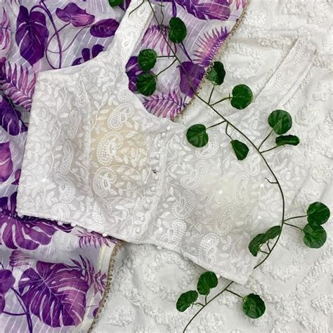 Buy Georgette Saree Online In India Etsy India