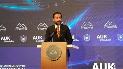 الحلبوسي العراق يتعرض لضغوطات كبيرة وعودة الاحتجاجات أمر وارد
