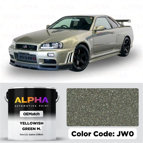 Nissan Millennium Jade Jw0 Oematch Basecoat The Spray Source