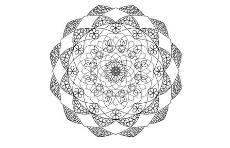 Mandala And Split Monogram Mandala Graphic By Takkata15 · Creative Fabrica