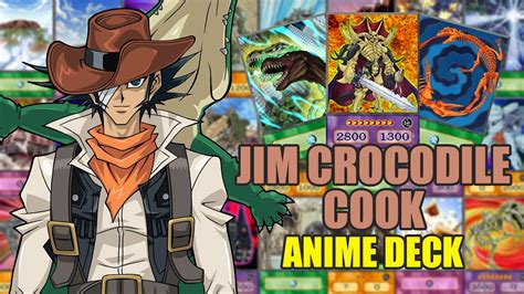 Yu Gi Oh Jim Crocodile Cook Deck Gaia Oricards Youtube