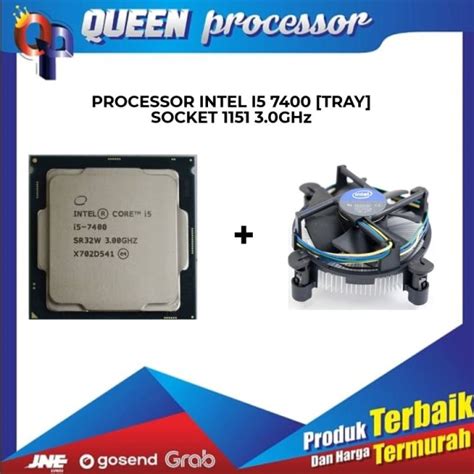 Processor Intel Core I5 7400 3 0 Ghz Socket 1151 Tray Fan Lazada