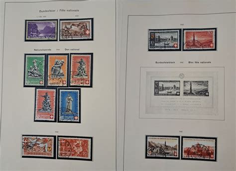 Pro Patria Briefmarken Lot Ab 1938 Kaufen Auf Ricardo