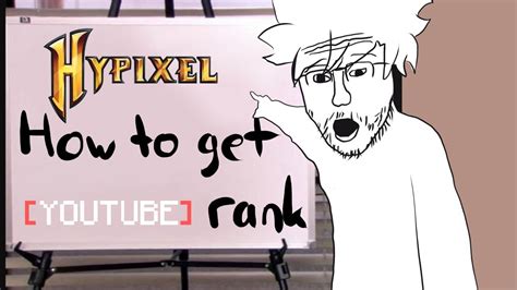 How To Get The YOUTUBE Rank On Hypixel YouTube