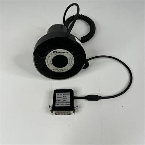 Instron Tension Compression Static Load Cell N Salford Scientific Supplies