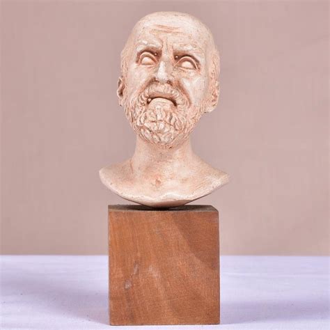 Lot Small Bust Of Aristotle