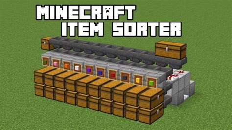 How To Build Automatic Item Sorter In Minecraft 117 Caves And Cliffs