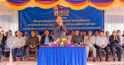 រដ្ឋមន្ត្រី ជា វ៉ាន់ដេត៖ សន្តិភាពគឺជាគ្រឹះនៃការអភិវឌ្ឍ