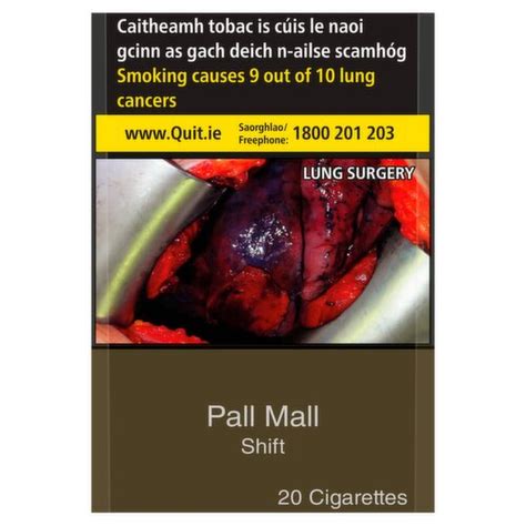 Pall Mall Shift Cigarettes Pack Storefront En