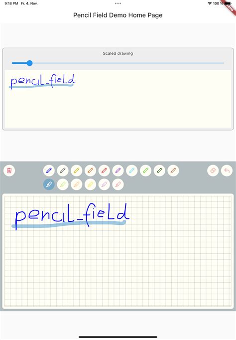 GitHub ManfredM Pencil Field