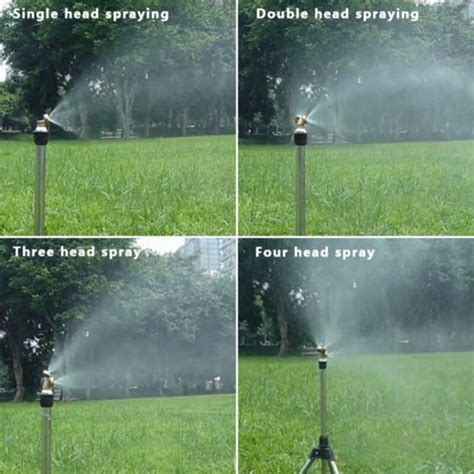 Gold Adjustable Brass Spray Misting Nozzle Garden Grandado