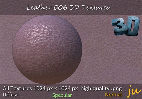 Second Life Marketplace Ju Leather 006 Pin 3d Textures Full Perm