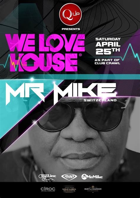 Mrmike Saturday 25th April Qup Bangkok Toplinebookings Artist
