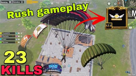 Wow 23 Kills Rash Gameplay L Pubg Mobile Youtube
