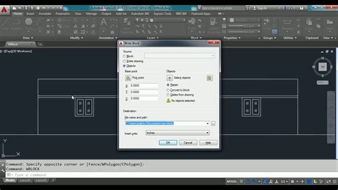 Block And Wblock In Autocad Autocad Space