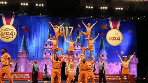 University Of Tennessee Dance Team Cheerleaders Place In Top 10