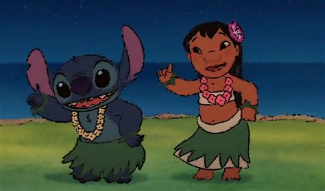 Lilo And Stitch Hula Clip Art
