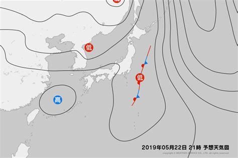 22日は、全国的に晴れて暑くなる 株式会社 気象サービス