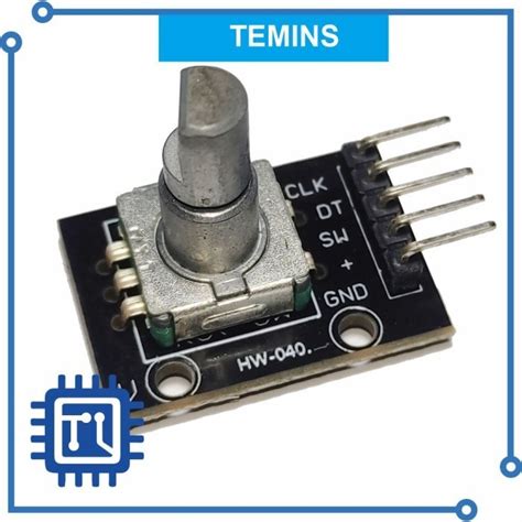 Jual Rotary Encoder Digital Unlimited Turn 360 Degree Push Button Shopee Indonesia