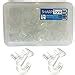Amazon SHARP TANK Clear Hinged Ceiling Hooks 40 Pack Of T Bar