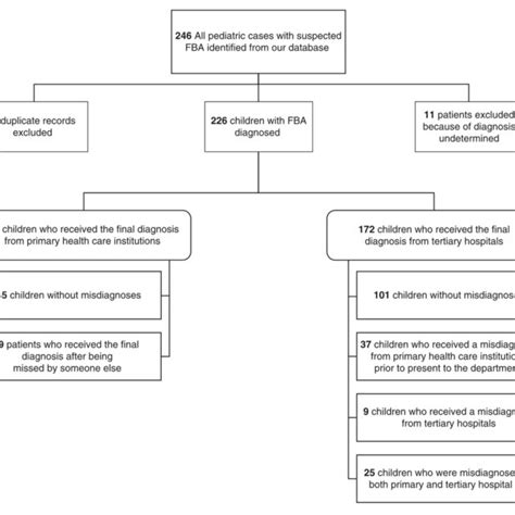 Classification Of Patients According To The Diagnosis Pattern