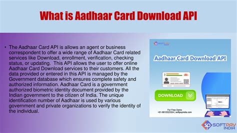 PPT Get Aadhaar Download API At Affordable Price PowerPoint Presentation ID