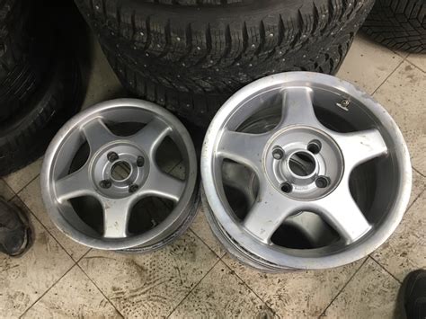 Покраска дисков и примерка летних Borbet — Audi 80 B4 2 л 1993 года колёсные диски Drive2