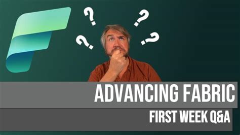 kevin conan on linkedin advancing fabric first week microsoft fabric qanda