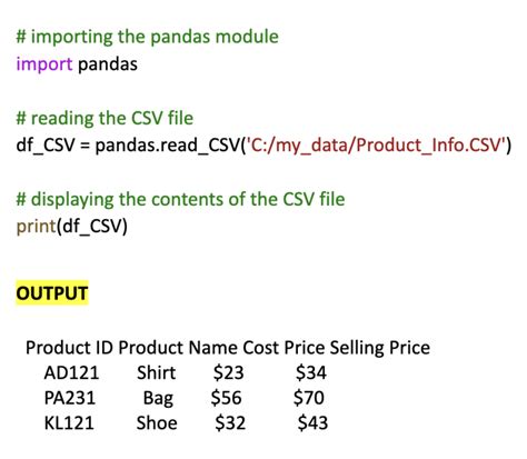 Guide On How To Read Csv File In Python Analytixlabs