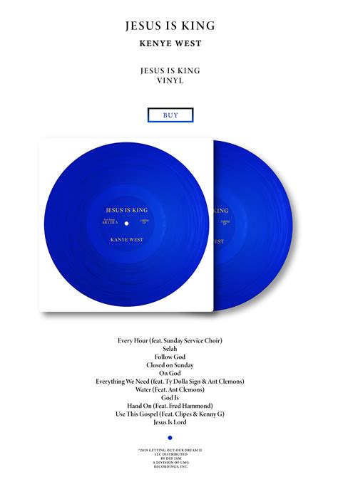 ผลงาน Kanye West Jesus Is King Album Artwork Design