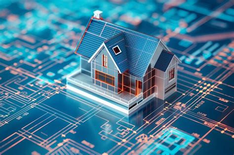Digital Innovation In Architectural Home Design Premium Ai Generated