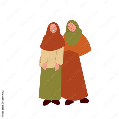 Best Friend Muslim Girl Muslim Girl Character Muslim Woman Muslim