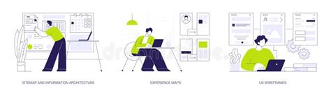 Ux Design Abstract Concept Vector Illustrations Stock Vector Illustration Of Concept Line