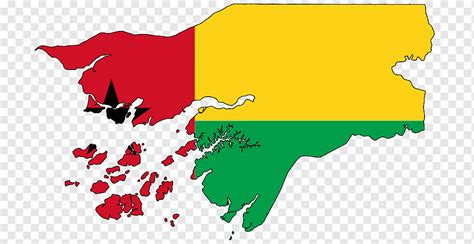 국기 비사우 기니 비사우의 국기 기니 비사우 독립 전쟁 국기지도 레드 텍스트 지역 비사우 깃발 Png Pngwing